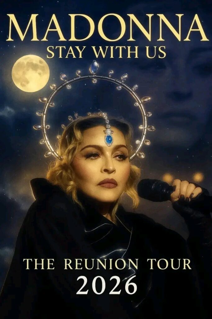 Madonna Officially Announces 2026 Tour — “Stay With Us: The Madonna ...