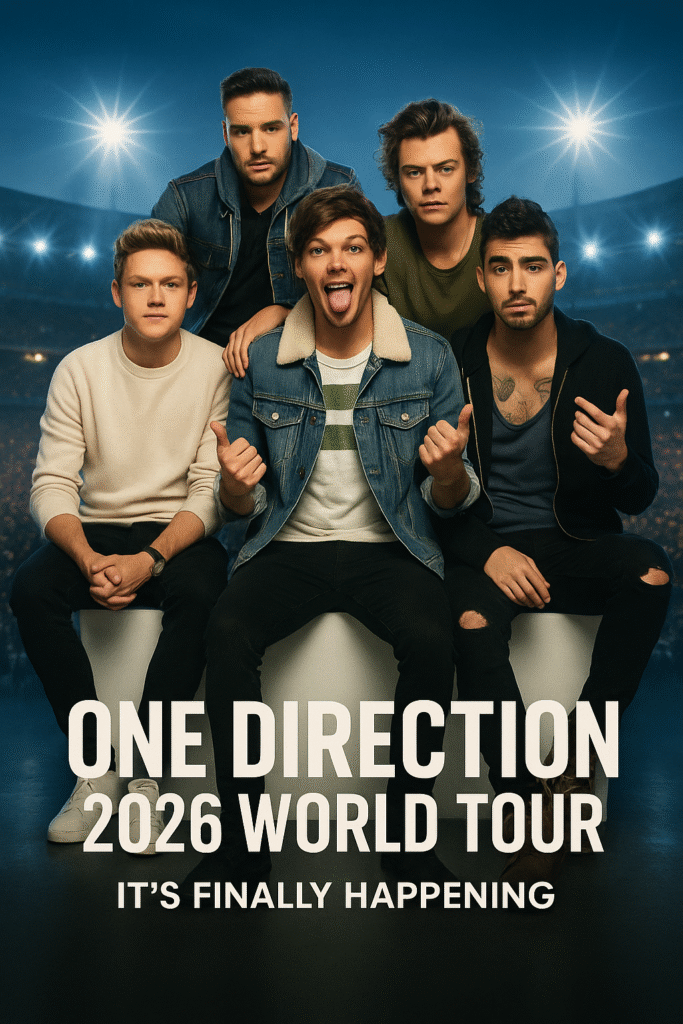 One Direction Announces Monumental 2026 World Tour — Dates, Cities, and ...
