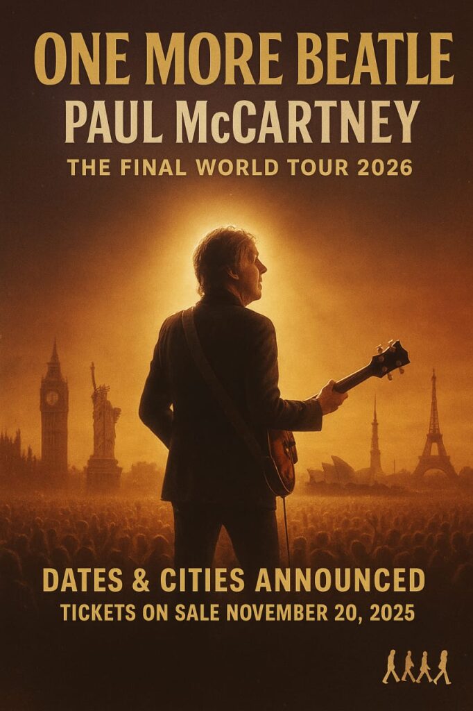 One More Beatle: Paul McCartney Hints at Final World Tour — Dates and ...
