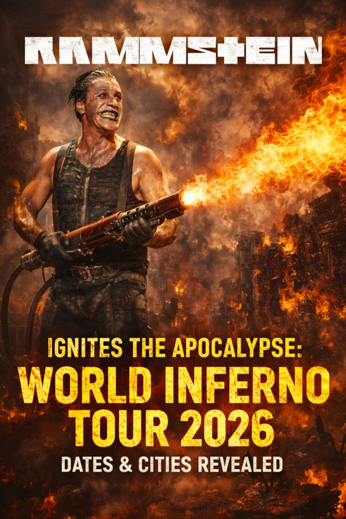 Rammstein Ignites the Apocalypse: World Inferno Tour 2026 – Dates ...