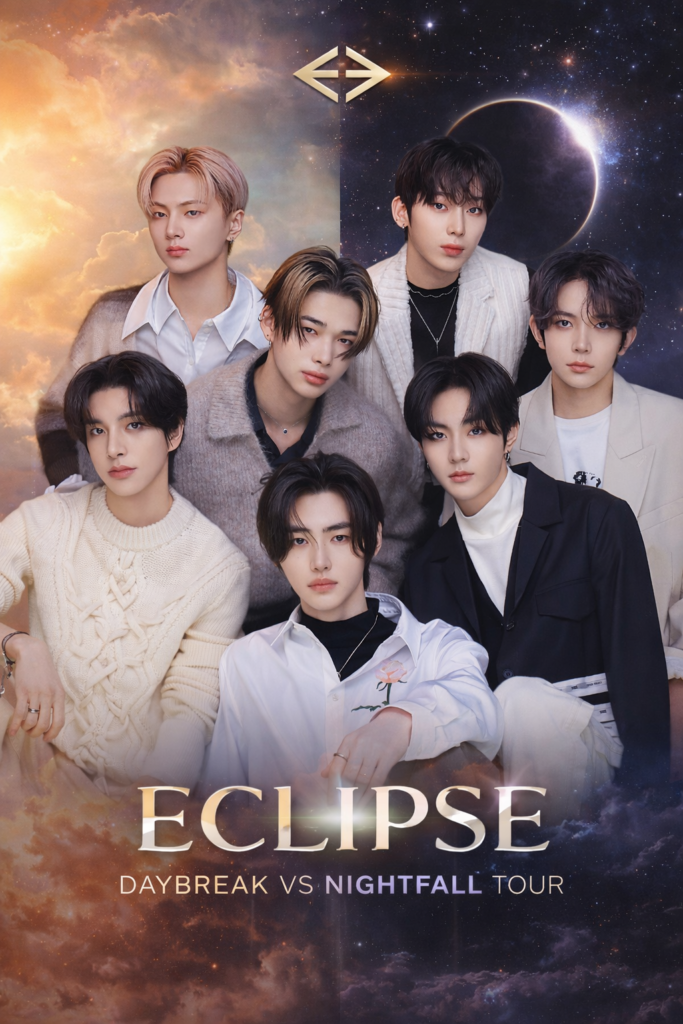 Light or Darkness? ENHYPEN’s 2026 ECLIPSE: DAYBREAK VS NIGHTFALL TOUR ...