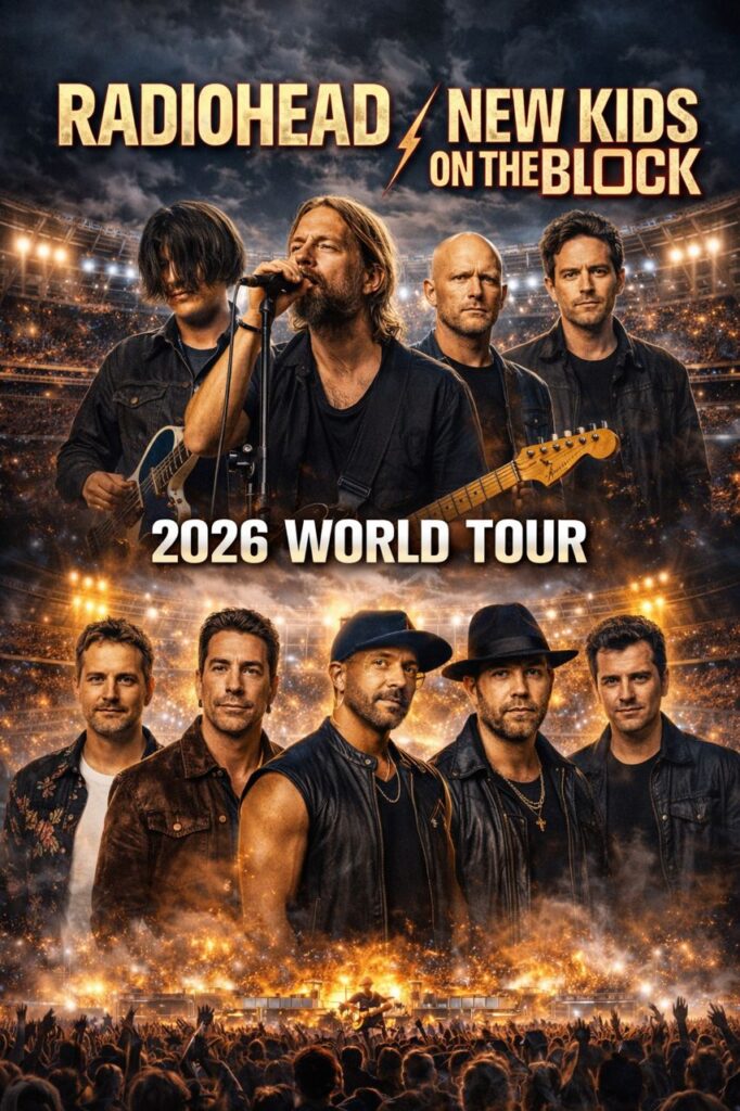 Two Worlds Collide: Radiohead and New Kids on the Block Announce Epic ...